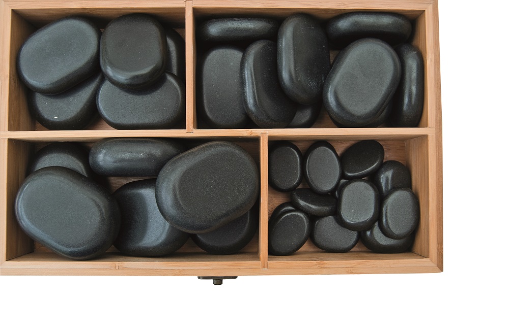 Hot Stone set Basalt stones, 36 pcs. | Accessories | Wellness & Spa ...